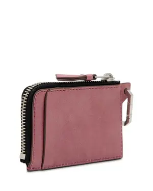 ALLSAINTS Remy Wallet - Raspberry