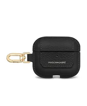 MAISON DE SABRE The Airpods Pro 3 Case Charm - Black Caviar