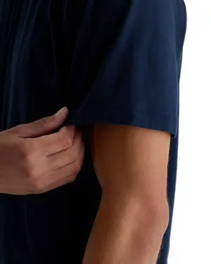 Ag Bryce Crew Tee Shirt - Deep Navy