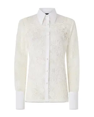 Pinko Lace Up Blouses