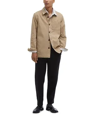 Barbour Washed Overshirt - Washed Stone
