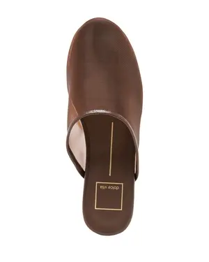 Dolce Vita Geni Mesh Slides - Chocolate Mesh