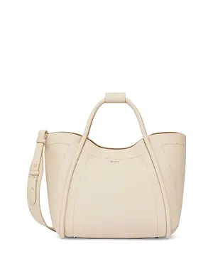 Max Mara Leather Marine Handbag Ice