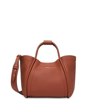 Max Mara Marine Leather Handbag - Rust