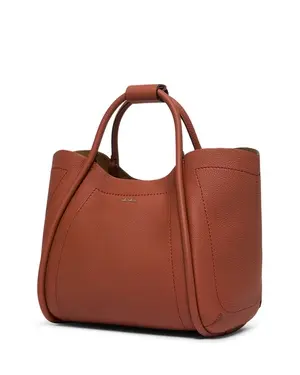 Max Mara Marine Leather Handbag - Rust