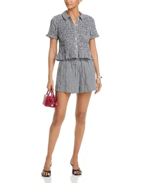 Rails Jenner Shorts - Black Gingham