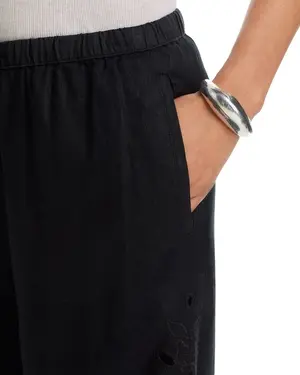 Rails Mirina Linen Pants - Black