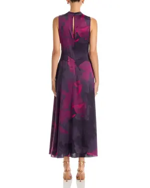 BOSS Davelvana Silk Midi Dress