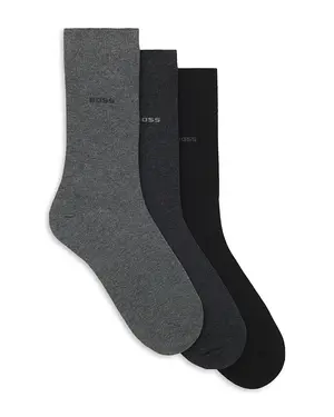 BOSS Crew Socks, Pack Of 3 - Open Misc