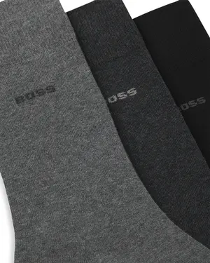 BOSS Crew Socks, Pack Of 3 - Open Misc