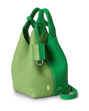 Polo Ralph Lauren Small Leather Crossbody Tote