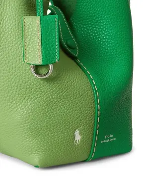 Polo Ralph Lauren Small Leather Crossbody Tote