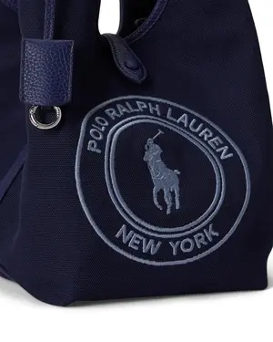 Polo Ralph Lauren Polo Play Logo Canvas Tote