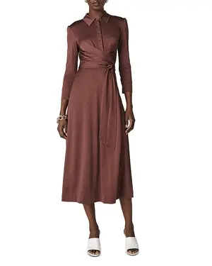 Diane Von Furstenberg Sana Dress - Chocolate