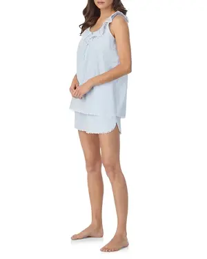 Eileen West Shortie Pajama Set - Blue