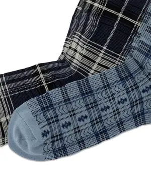 Polo Ralph Lauren Plaid Crew Socks Pack