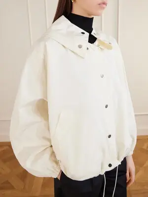 RÓHE Hooded Taffeta Jacket