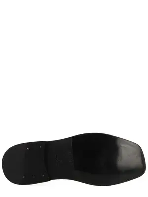 LEMAIRE Flat Piped Slippers - Black