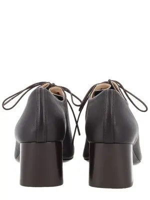 LEMAIRE Heeled Lace-up Shoes - Brown