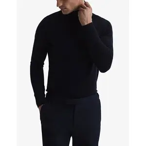 REISS Caine Roll-neck Wool Jumper