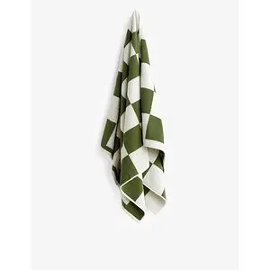 HAY Check-pattern Cotton Bath Towel