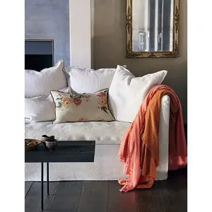 Maison De Vacances Fringed Cashmere Throw 150cm X 200cm