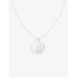 ASTRID & MIYU Libra Zodiac Plated Sterling Necklace