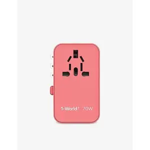THE TECH BAR Momax Portable Travel Charger With Usb-c Cable - Red