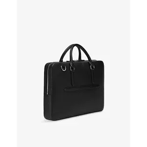Smythson Ludlow Slim Leather Briefcase