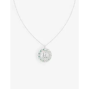 ASTRID & MIYU Virgo Zodiac 925 Sterling Necklace - Silver