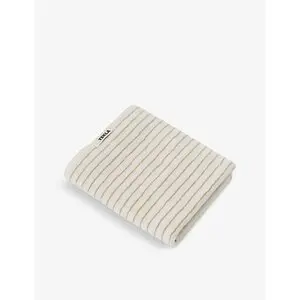 TEKLA Logo-embroidered Cotton Bath Towel 70cm X 140cm