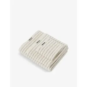 TEKLA Logo-embroidered Cotton Bath Towel 70cm X 140cm
