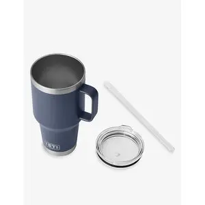 YETI Rambler 35oz Stainless-steel Straw Mug 994ml - Navy