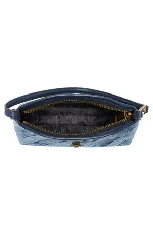 Kurt Geiger Denim Shoulder Bag - Navy