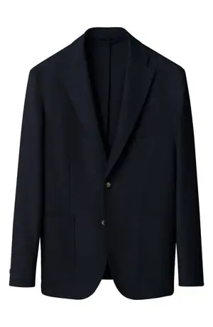 Eton Lana Tailored Fit Tech Soft Wool Blazer