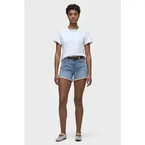 Hudson Jeans Raw Edge Hem Shorts For Women