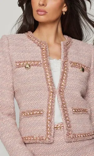 Generation Love Betsy Tweed Blazer