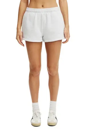 Cotton:on Active Plush Classic Mini Short - Cloudy Grey Marle