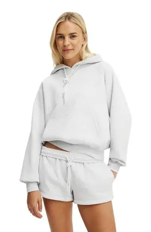 Cotton:on Active Plush Classic Mini Short - Cloudy Grey Marle