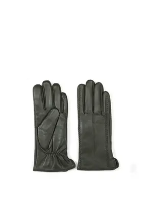 BOB ORÉ BLUE COLLECTION Elise Leather Gloves - Green