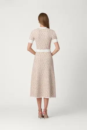 Shoshanna Talmadge Textured Knit Alison Dress