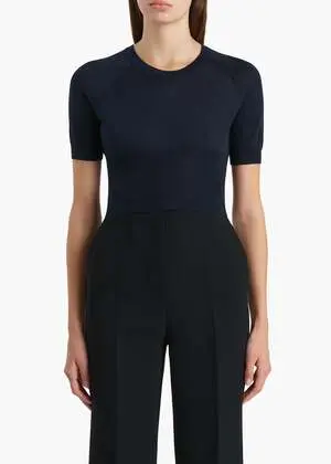 Khaite Whim Silk Top