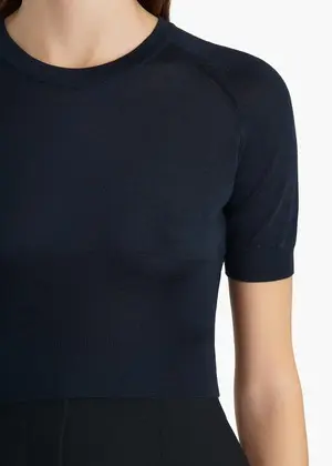 Khaite Whim Silk Top
