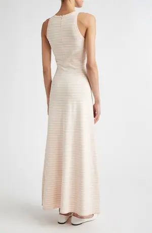 Lela Rose Rose Detail Sleeveless Sweater Dress - Blush Multi