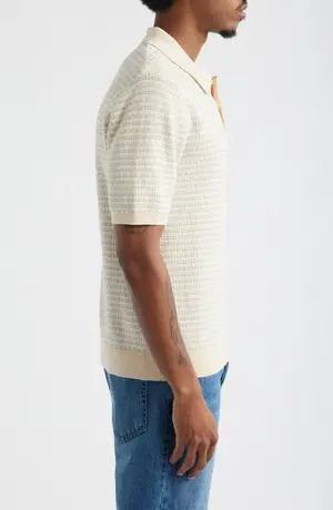 WAX LONDON Naple Mini Geo Polo Sweater