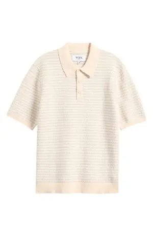WAX LONDON Naple Mini Geo Polo Sweater