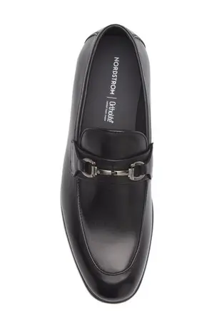 Nordstrom Leather Bit Loafer - Black