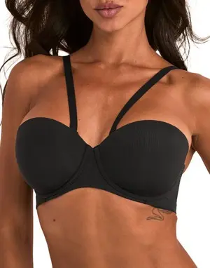 ADORE ME Lou Contour Balconette Bra - Black