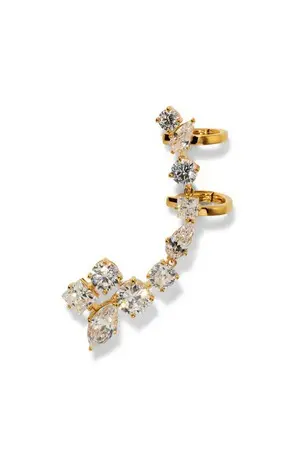Nadri Lucia Single Ear Climber - Gold