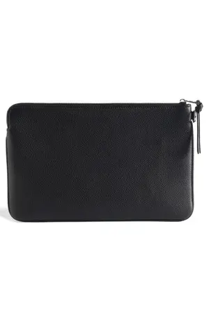 Zadig&Voltaire Leather Clutch - Black